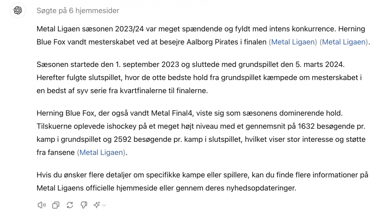 Vi tror ikke SønderjyskE er "venner" med chatgpt 😅