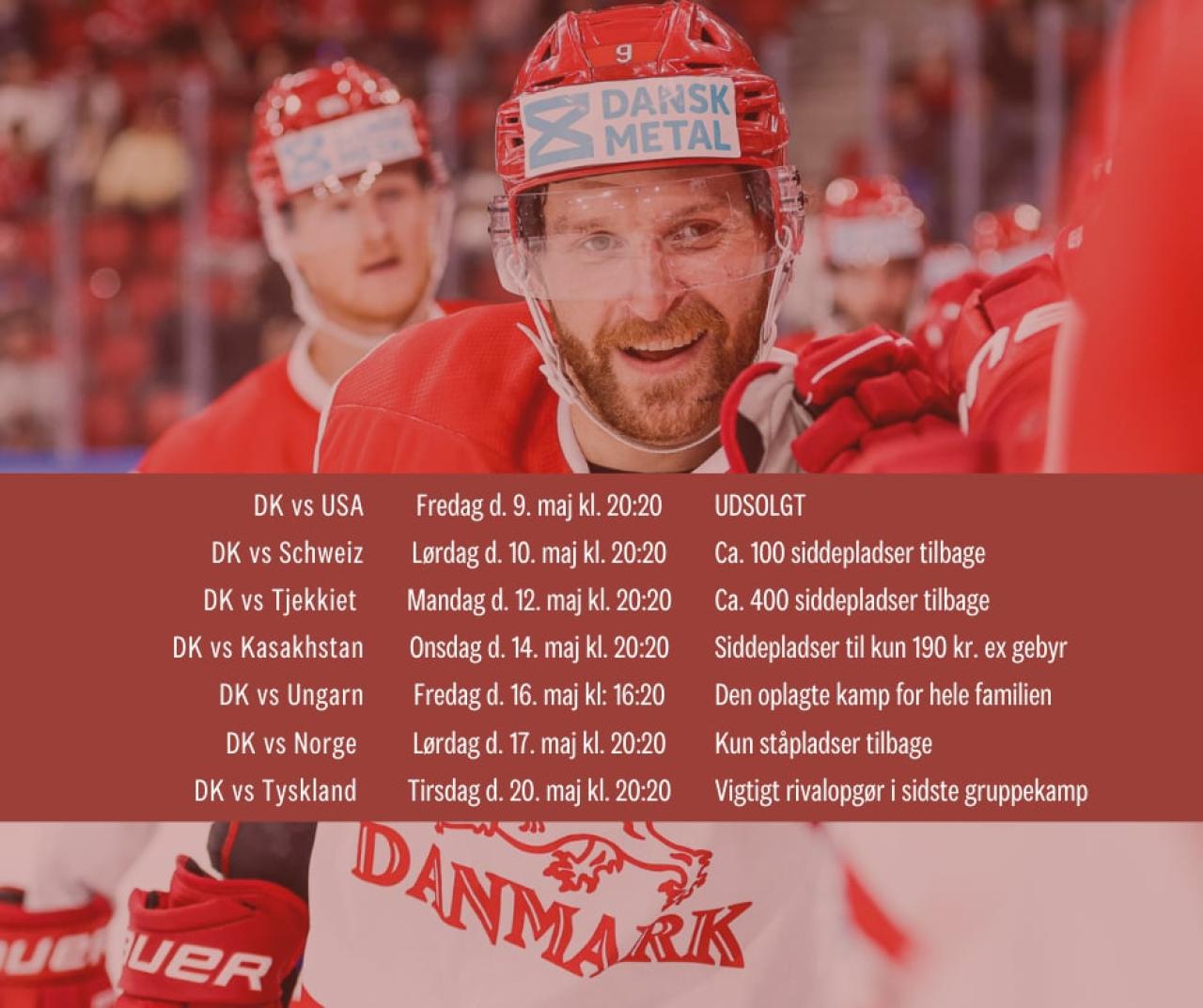 Der er fortsat run på billetsalget til Ishockey VM 2025 i Herning