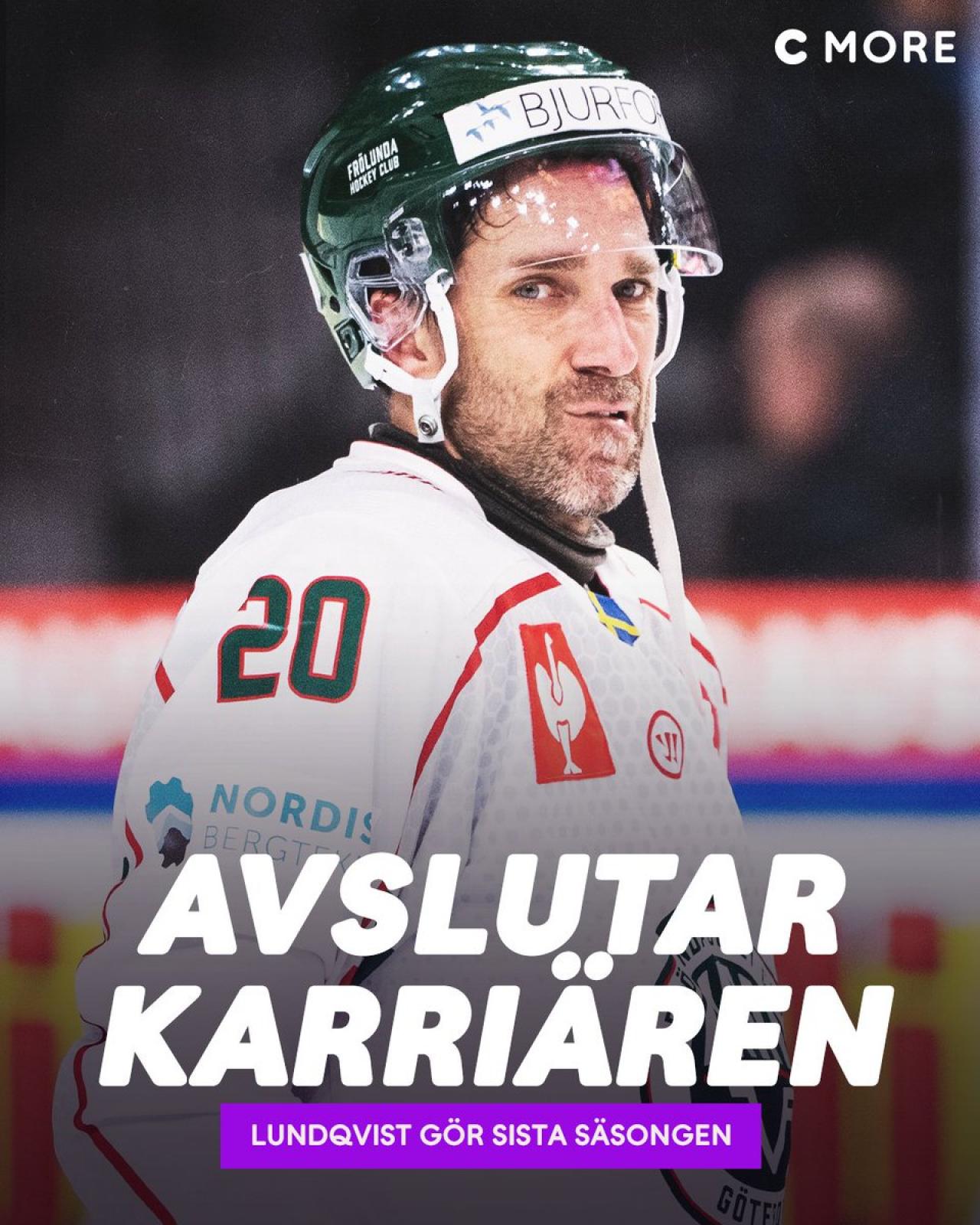 SHL: 40-årige Joel Lundqvist afslutter karrieren efter denne sæson